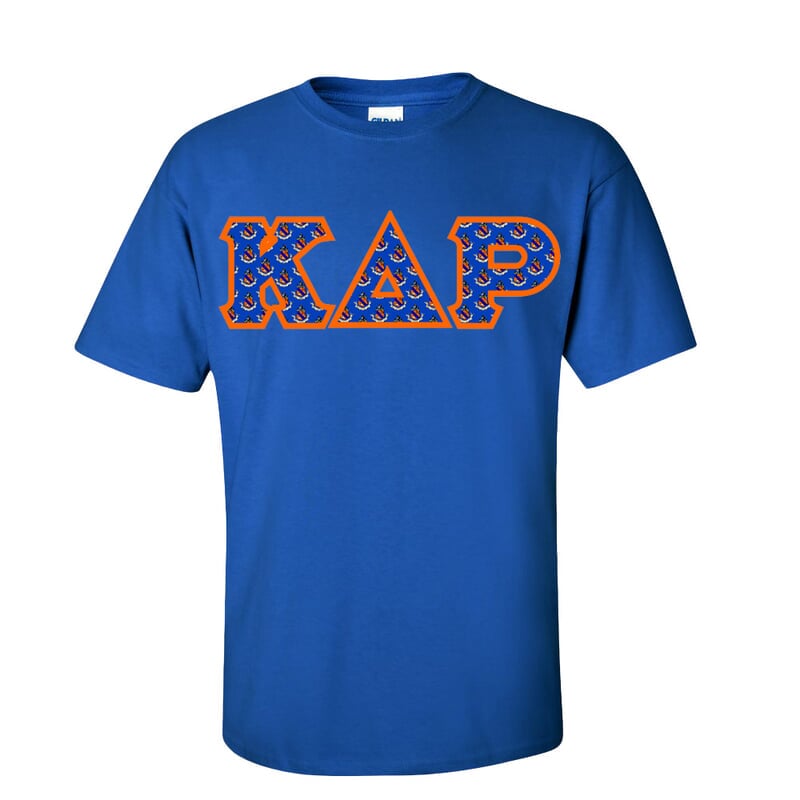 Kappa Delta Rho Fraternity Crest - Shield Twill Letter Tee SALE $29.95 ...