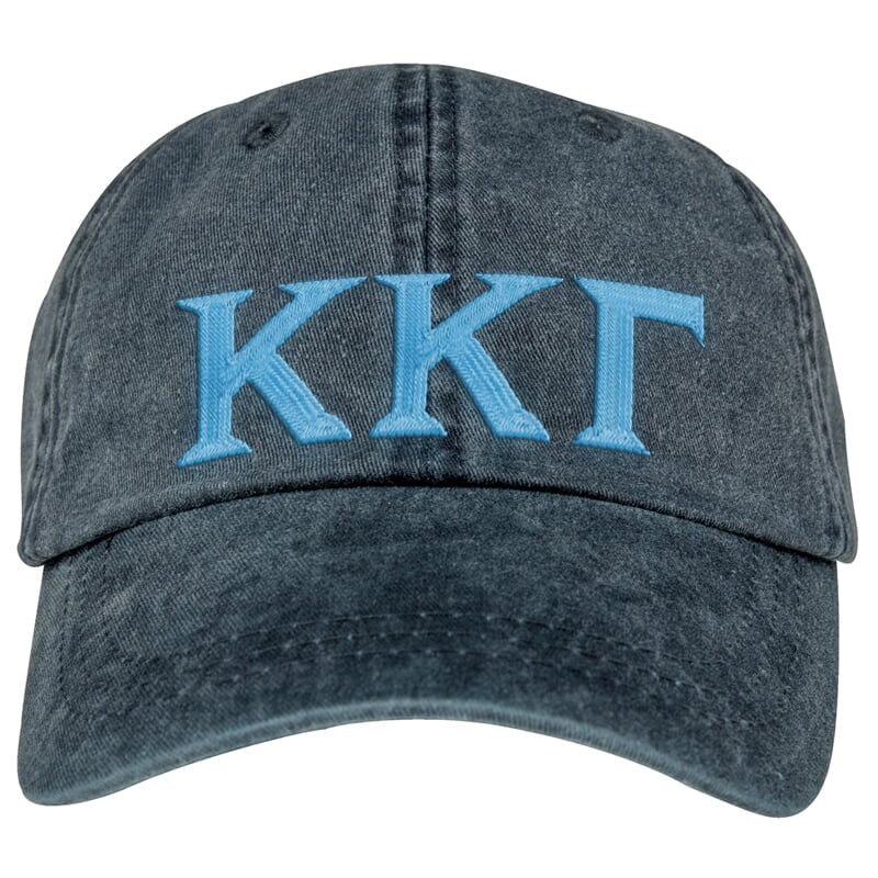 Kappa Kappa Gamma Lettered Premium Pastel Hat SALE $24.95. - Greek Gear®