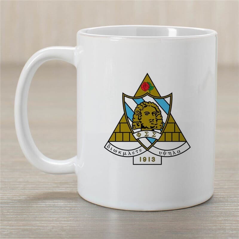 Phi Sigma Sigma Coffee Mug SALE $15.99. - Greek Gear®