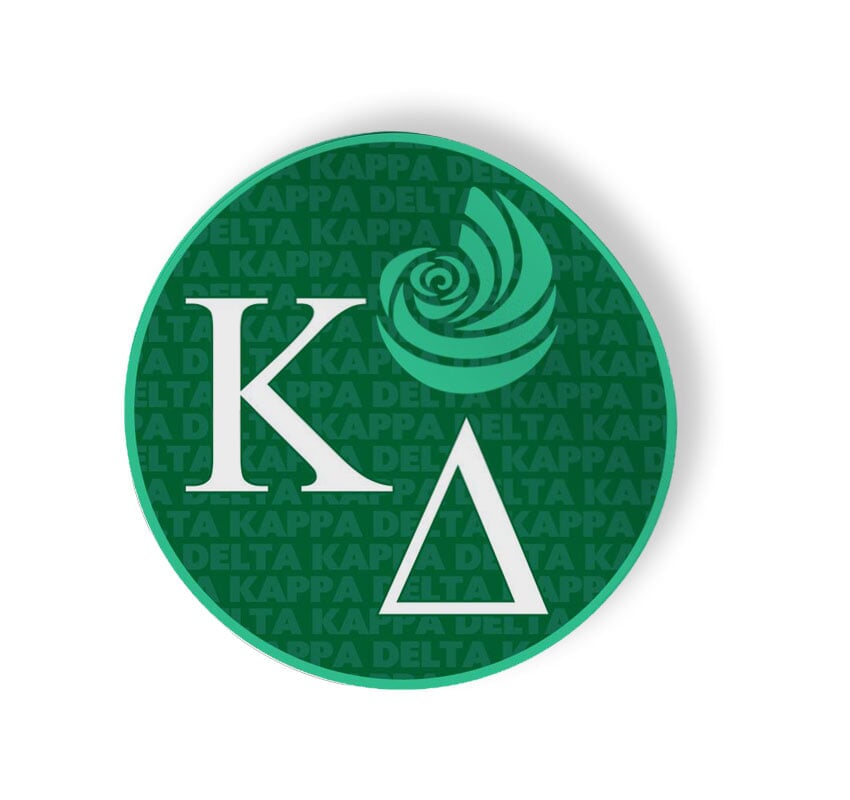 Kappa Delta Mascot Round Decals SALE $4.95. - Greek Gear®
