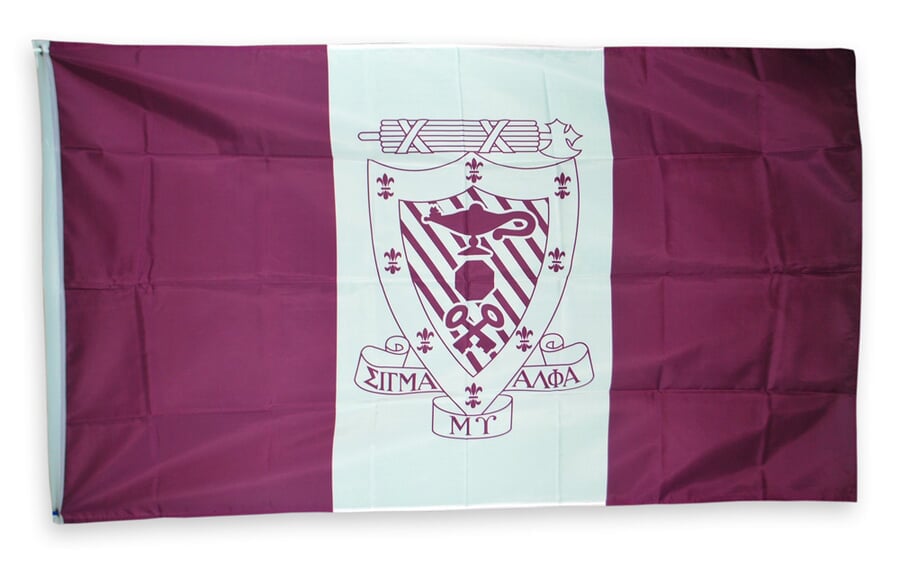 Sigma Alpha Mu Giant 3 x 5 Flag SALE $24.95. - Greek Gear®