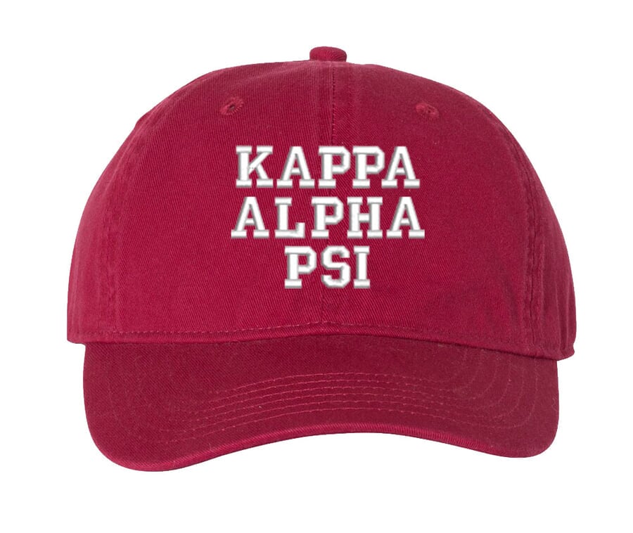 Kappa Alpha Psi Comfort Colors Pigment Dyed Baseball Cap SALE $24.95 ...