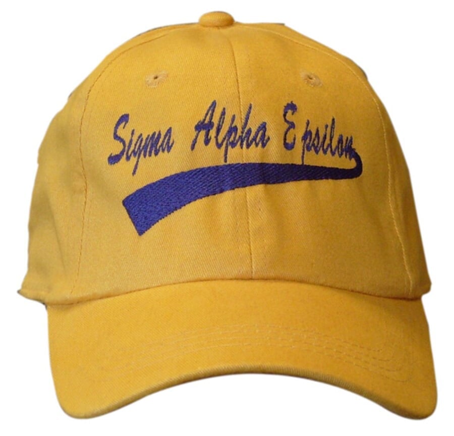 Sigma Alpha Epsilon Tail Hat SALE $21.95. - Greek Gear®