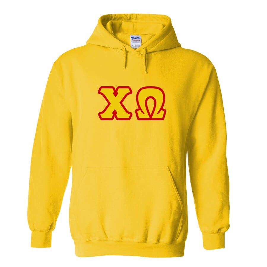 Chi Omega Discount Twill Hooded Sweatshirt Sale 2500 Greek Gear®