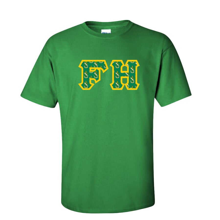 FARMHOUSE Fraternity Crest - Shield Twill Letter Tee SALE $29.95 ...
