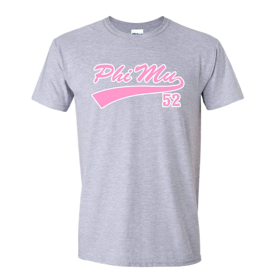 Phi Mu Tail T-Shirts SALE $16.95. - Greek Gear®