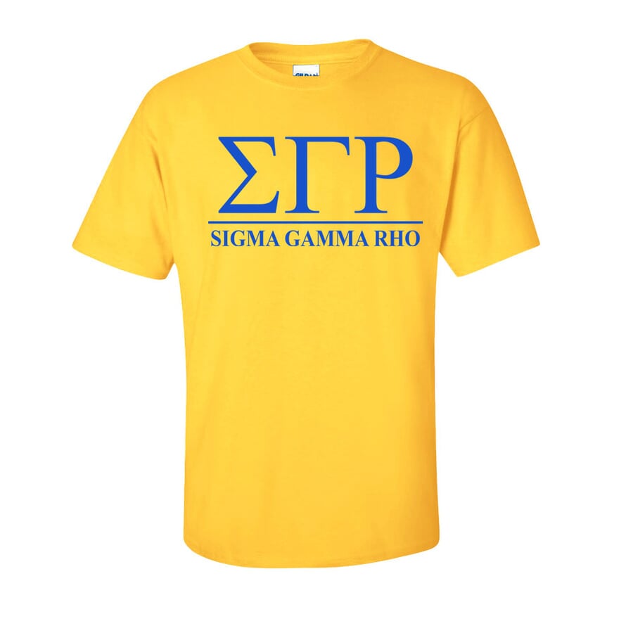 Sigma Gamma Rho Comfort Colors Heavyweight T-Shirt SALE $25.00. - Greek ...