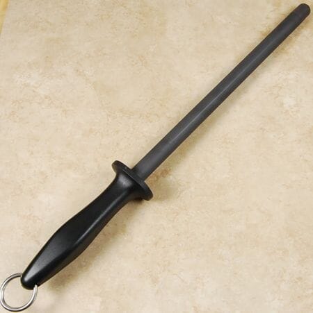 CKTG Black Ceramic Sharpening Rod 270mm