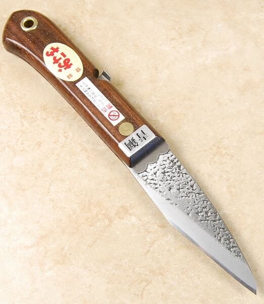 Okeya Blue #2 Folding Kogatana