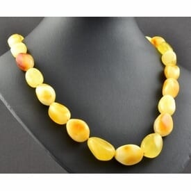 Butterscotch Amber Bracelet Made of Butterscotch Baltic Amber.