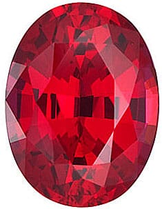 Lab Created Oval Chatham Ruby Gems for SALE - Buy Oval Rubies by Chatham