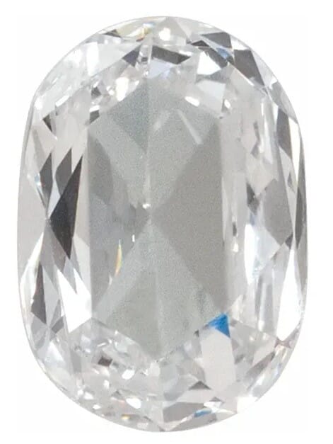 Rose Cut Oval Small Diamonds - Diamond Oval Shape in G H - VS Grade ...
