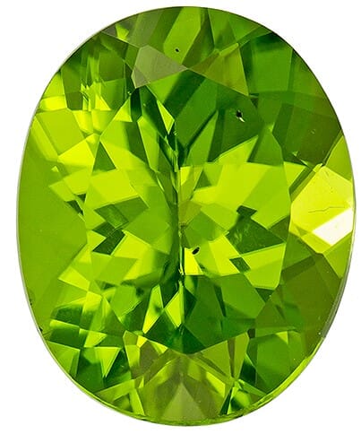 Grade AAA Oval Peridot Gemstones - Buy Oval Peridots Stones for SALE