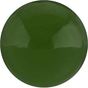 Calibrated Jade Gems - Round Cabochon Genuine Jade Stones for SALE