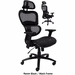 Ergonomic Mesh Chair with Headrest - InStockChairs