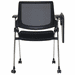 Mesh Back Nesting Chair w/ Flip Seat & Tablet Arm