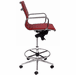 Modern Classic Office Stool w/23"-32" Seat Height