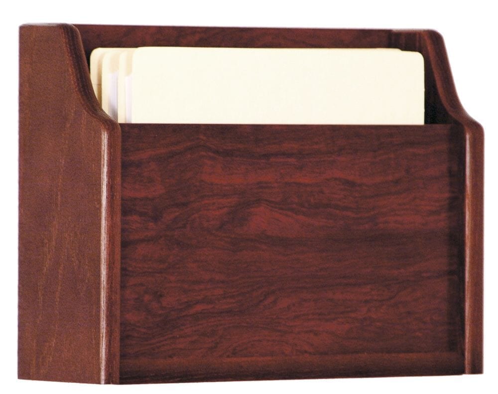 Oak Chart & File Racks