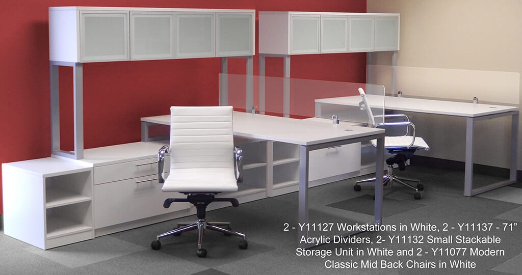 TrendSpaces Basic Open Office 4-Workstation Cluster