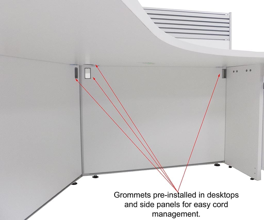 Groove Custom Collaborative Workstation w/Mobile Files
