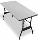 Adjustable Height Resin Folding Tables in 6 Colors! - 24" x 48" Table
