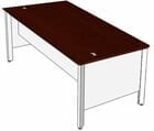 60” x 30” Concepts Custom Executive Desk