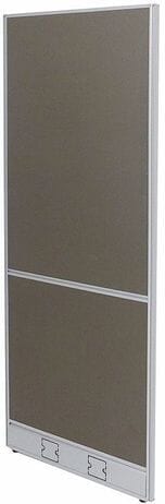 24"W x 67"H Single Raceway Full Fabric Office Panel