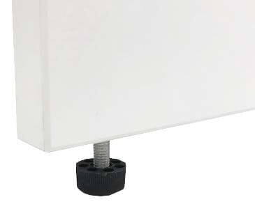 White Laminate Washable Office Panel Series - 24"W x 60"H Panel - IN STOCK!