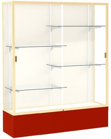 72"H 4'W Spirit Trophy Locking Display Case - See Other Sizes