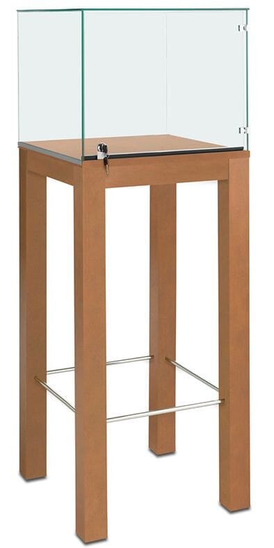 Museum Pedestal Display Case - Free Shipping!