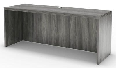 Aberdeen Series - 72" Bow Front Desk Shell