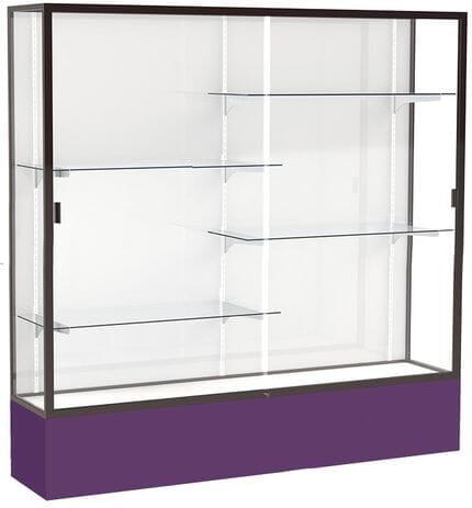 72"H 4'W Spirit Trophy Locking Display Case - See Other Sizes