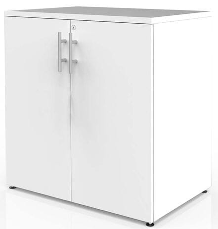 72" Custom Mail Sorter Workstation with 48 Compartments and Locking Storage