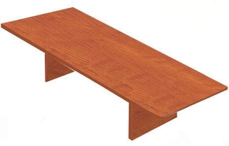144" x 48" Rectangular Conference Table with Folding Bases - See Other ...