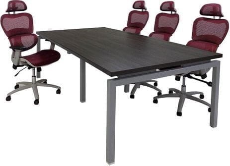 Open Plan Expandable Conference Table - 8' Length - See Other Sizes Below