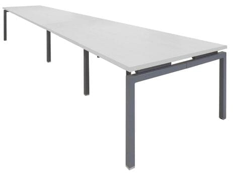 Open Plan Expandable Conference Table - 8' Length - See Other Sizes Below