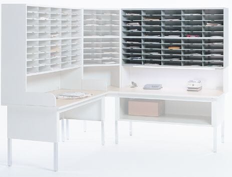 50 Pocket 2 Tier Sorter / Flexible, Modular Mailflow Mail Center