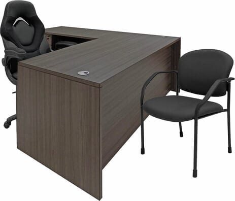 Office Desk & Chair Set for 8' x 8' Office