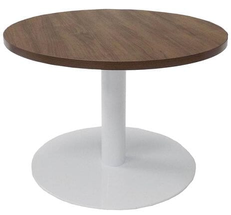 24" Round x 19"H Round Metal Disc Base Coffee Table - Other Sizes Available