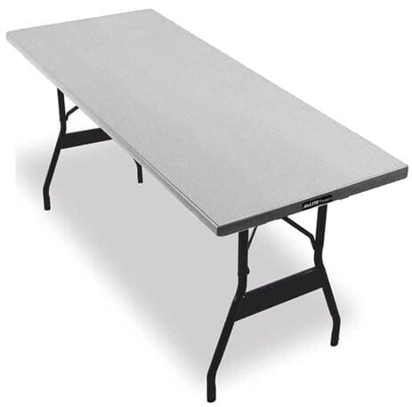30" x 72" Lightweight Aluminum Folding Table