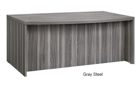 Aberdeen Series - 72" Bow Front Desk Shell