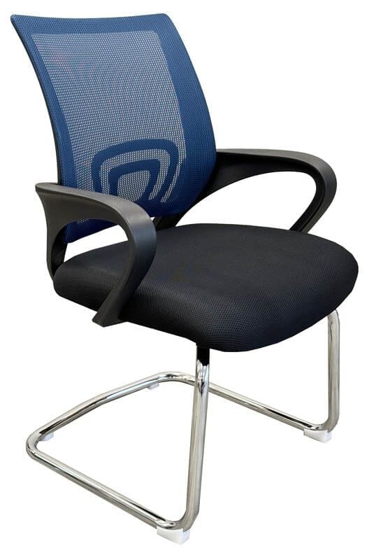 Mod Mesh Sled Base Guest Chair in 4 Colors