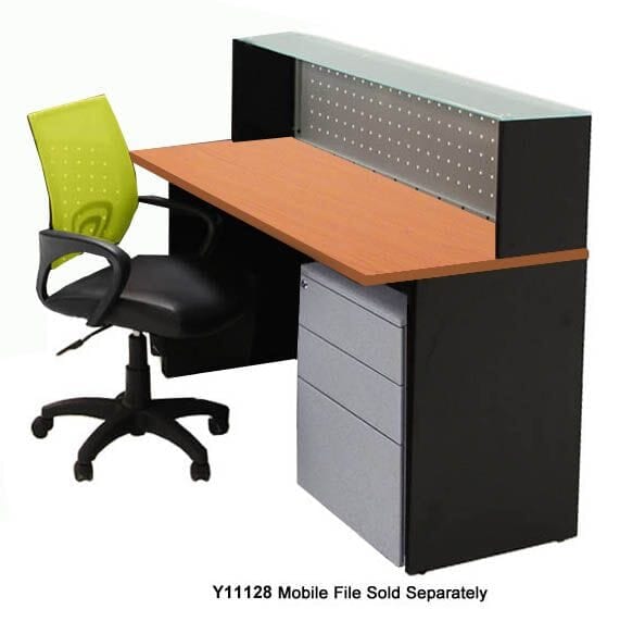 Small 55" Wide Reception Desk