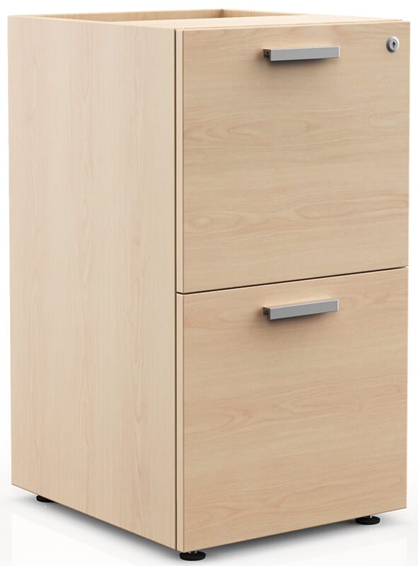 60"W Custom Reception Desk with Frosted Glass Window