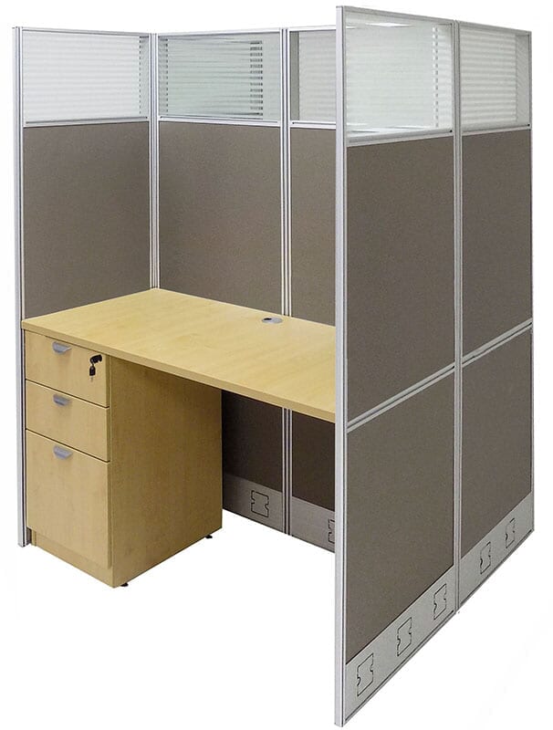 48"W Value Series Cubicles - 48"W x 24"D x 48"H Starter Cubicle
