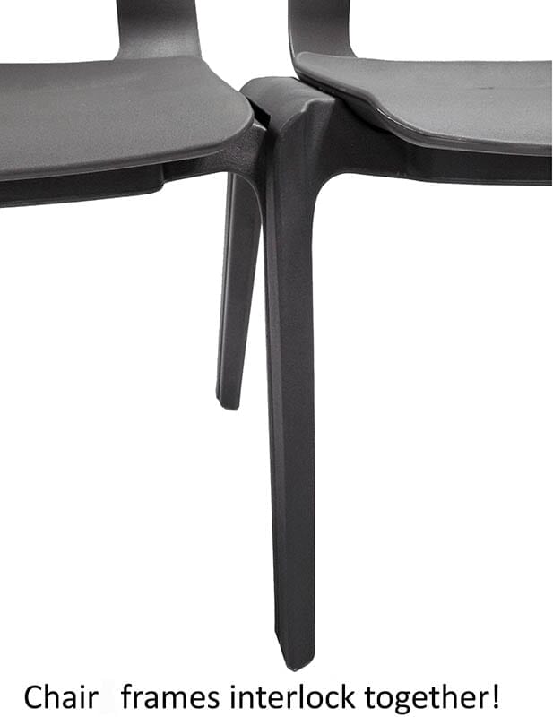 300 lb. Capacity Stackable Ganging Banquet Chair