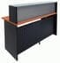 Small 55" Wide Reception Desk in Cherry