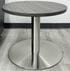 24" Round x 19"H Round Metal Disc Base Coffee Table - Other Sizes Available