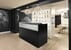 Black Salon Reception Desk | Modern Office