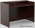 5'W Classic Custom Standing Height Reception Desk